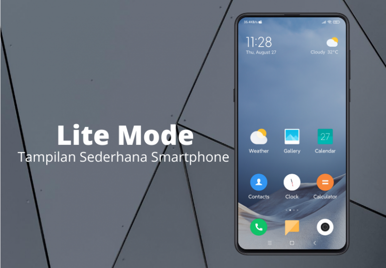 Lite Mode : Tampilan Sederhana Smartphone - MIUI General - Xiaomi ...