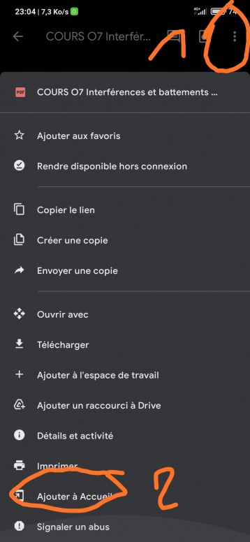 Fichier pdf sur écran d'accueil - Autres Redmi - Xiaomi Community - Xiaomi
