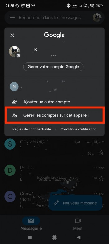 supprimer compte mail - Autres Redmi - Xiaomi Community - Xiaomi