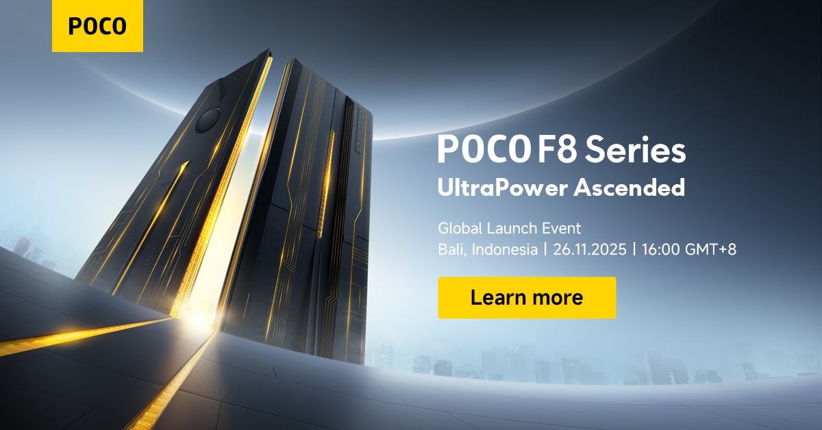 POCO F8 Series Global Launch Event